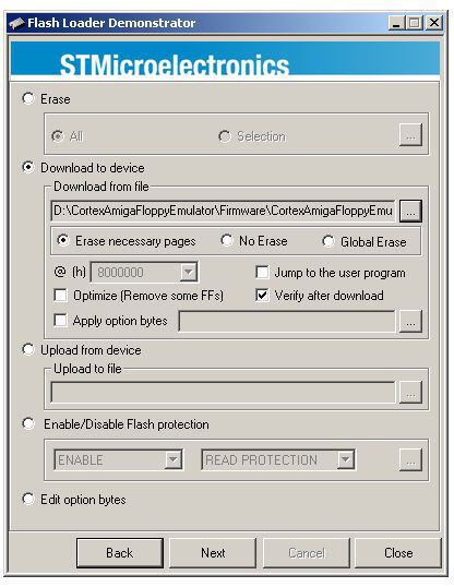 Cortex Amiga Floppy Emulator